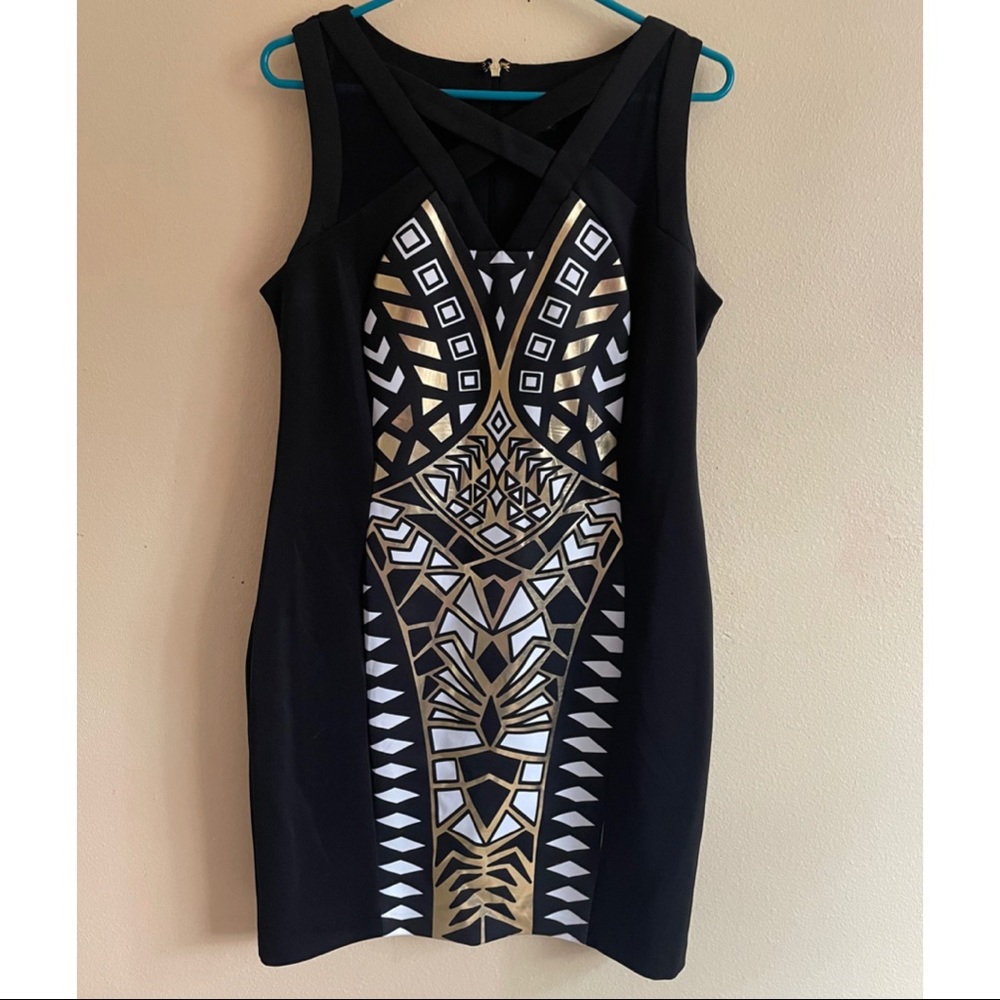 Tribal Cocktail Dress - Gem